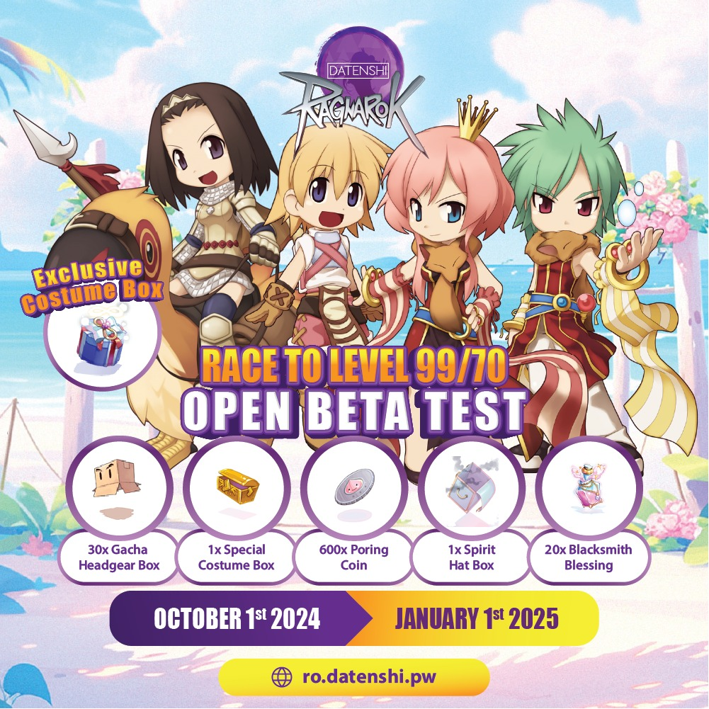 Datenshi Ragnarok Launching Open Beta Test! | Datenshi